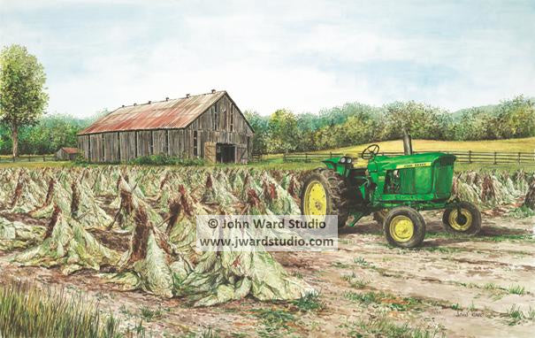 Tobacco Patch by Kentucky Artist John L. Ward – John Ward Studio