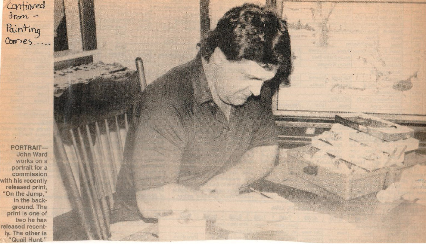 Painting Comes Naturally for Mt. Sterling Artist John Ward – John Ward ...